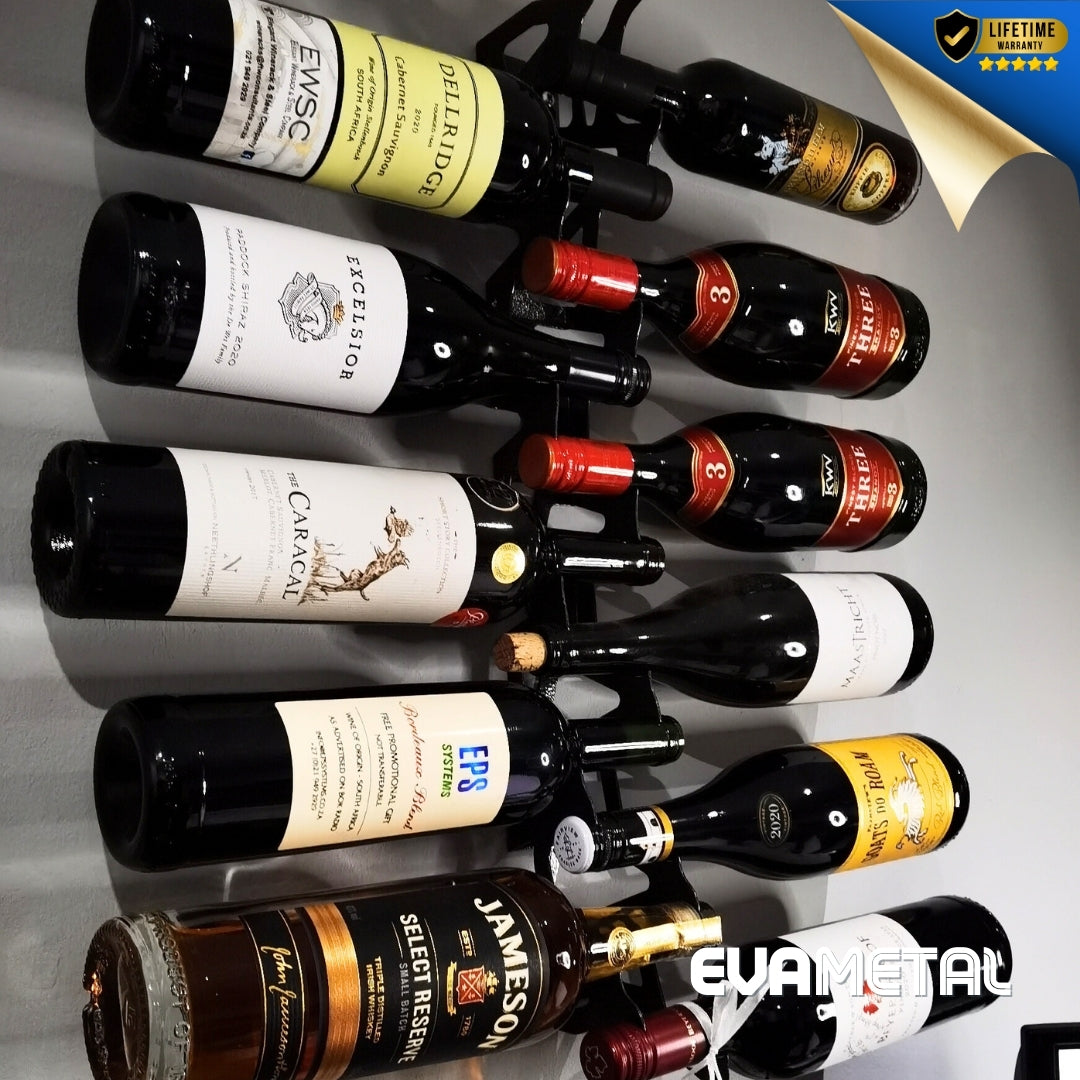 Wine Rack - Curved Stacked – EvaMetal