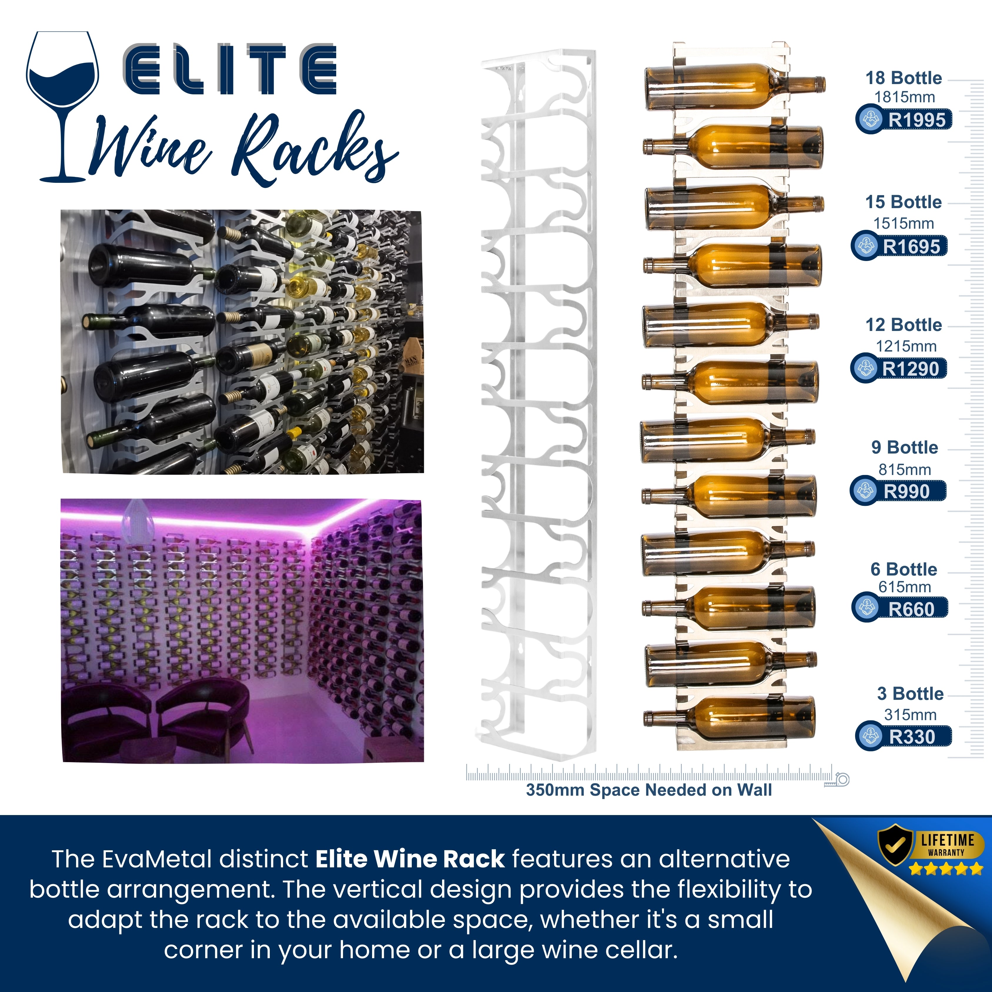 Wine Rack - Elite – EvaMetal